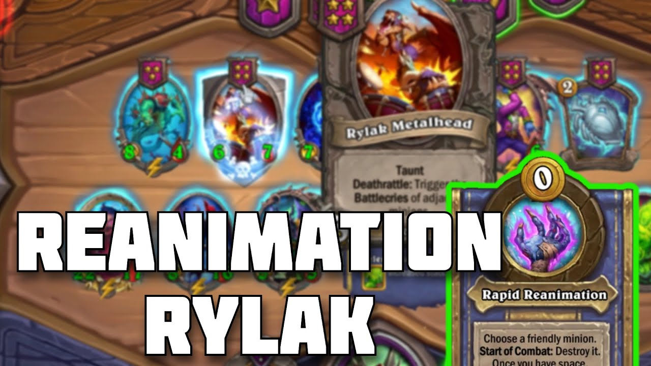 Reanimation Rylak | Hearthstone Battlegrounds - YouTube