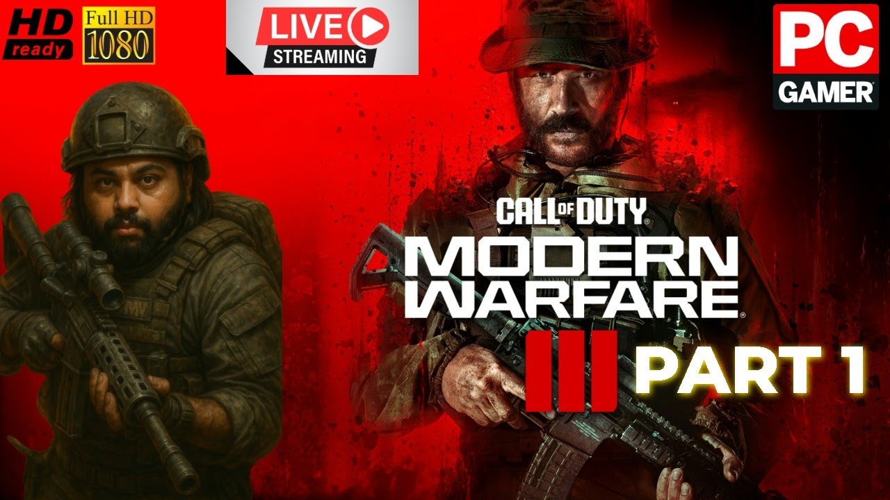 🔴COD MWIII Campaign LIVE 🎬 This Mission Feels Like a Hollywood Movie! 🍿 ...