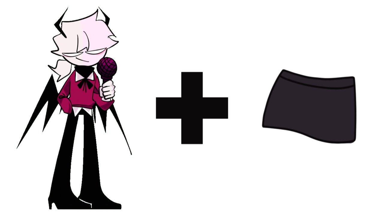 FNF Selever + Sky | Selever + Skirt | Selever Girl | Friday night ...