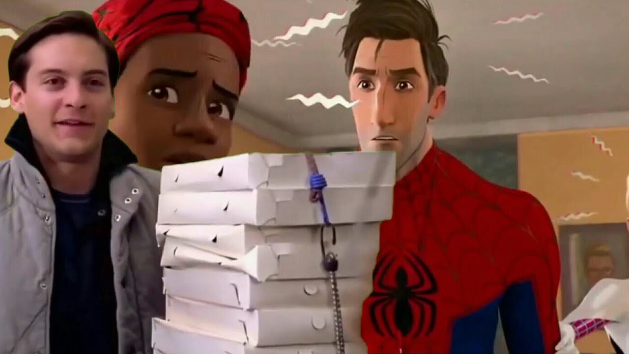 Tobey Maguire Deliver Pizza To the Spider Verse - YouTube