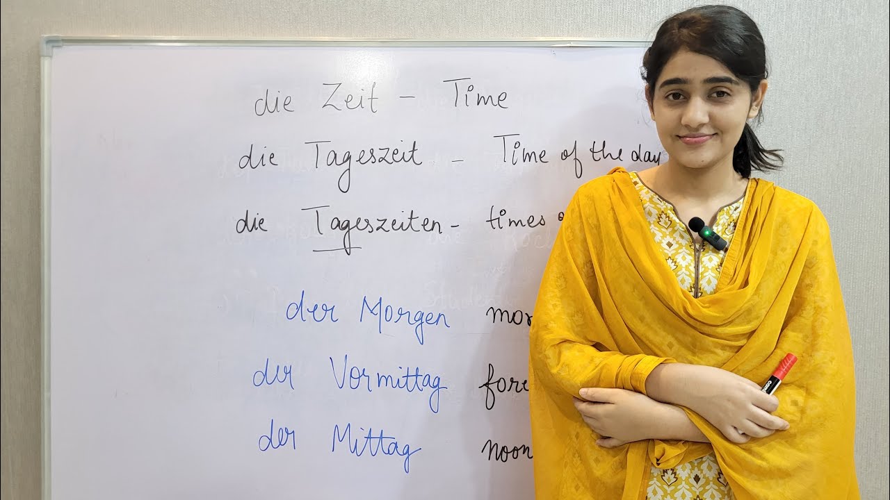 German A1 | Die Zeit | Time | German for beginners - YouTube