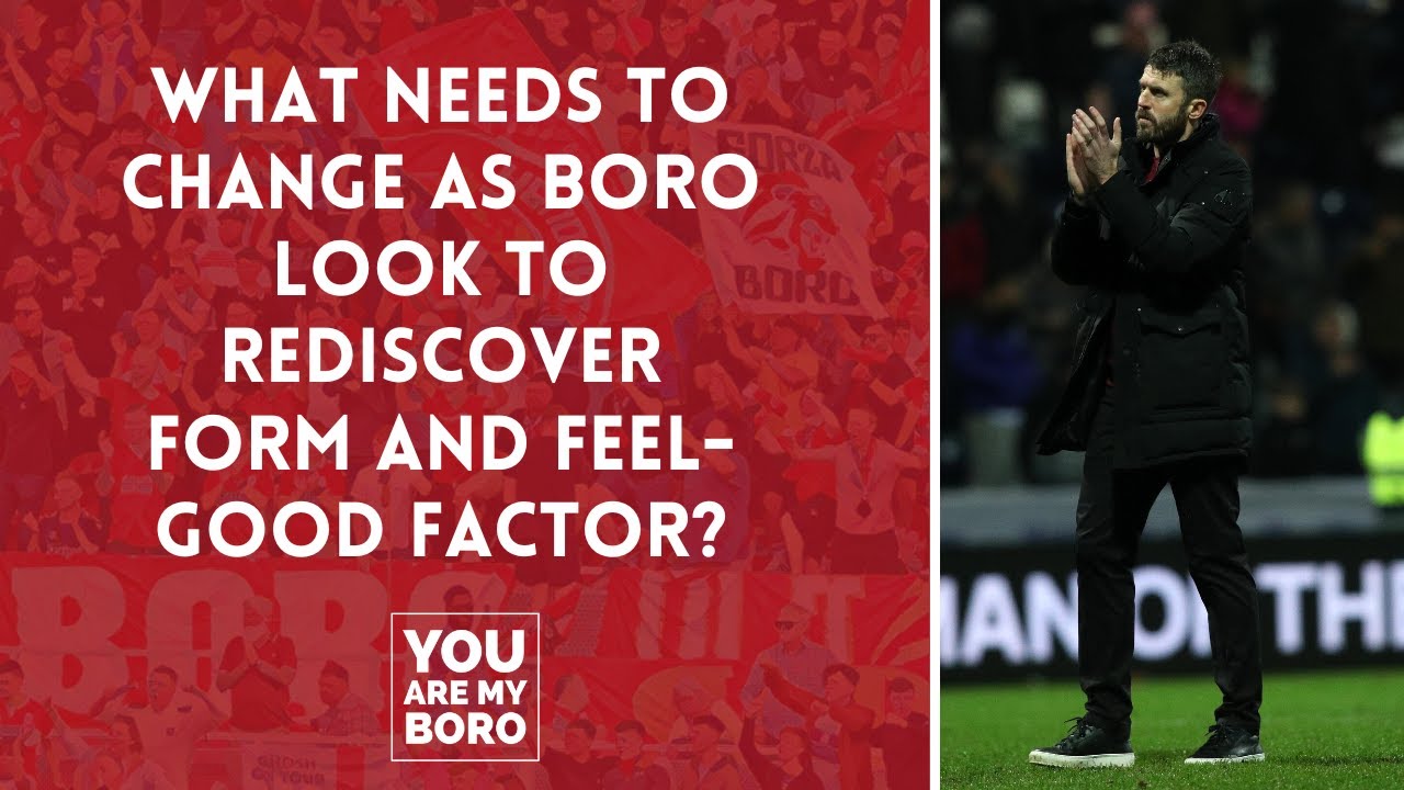 What needs to change as Boro look to rediscover form and feel-good ...