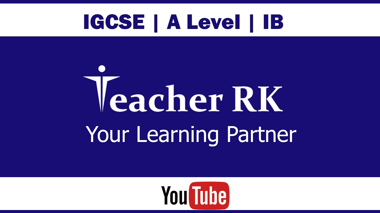 Teacher RK | Your learning partner - YouTube