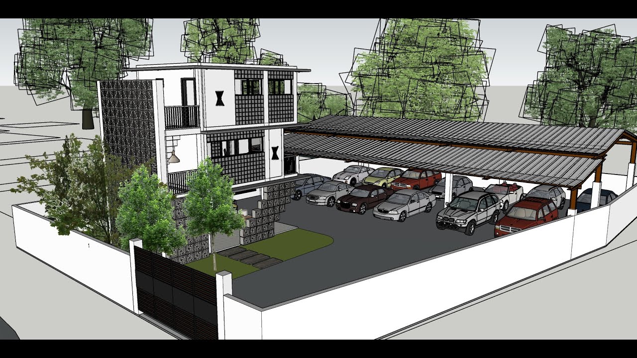 Design Process of Office/Garage, QC Prj. - YouTube