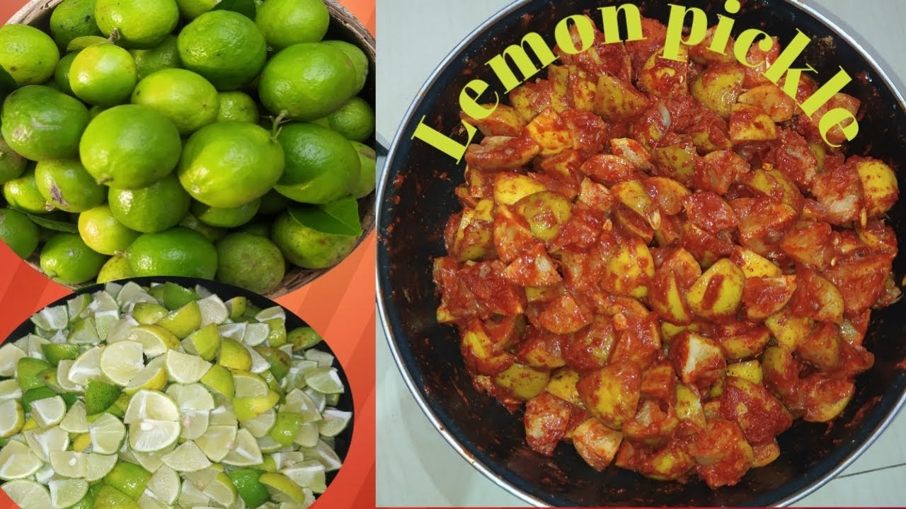 Lemon pickle recipe.spicy lemon pickle.Nimbu ka achar . - YouTube
