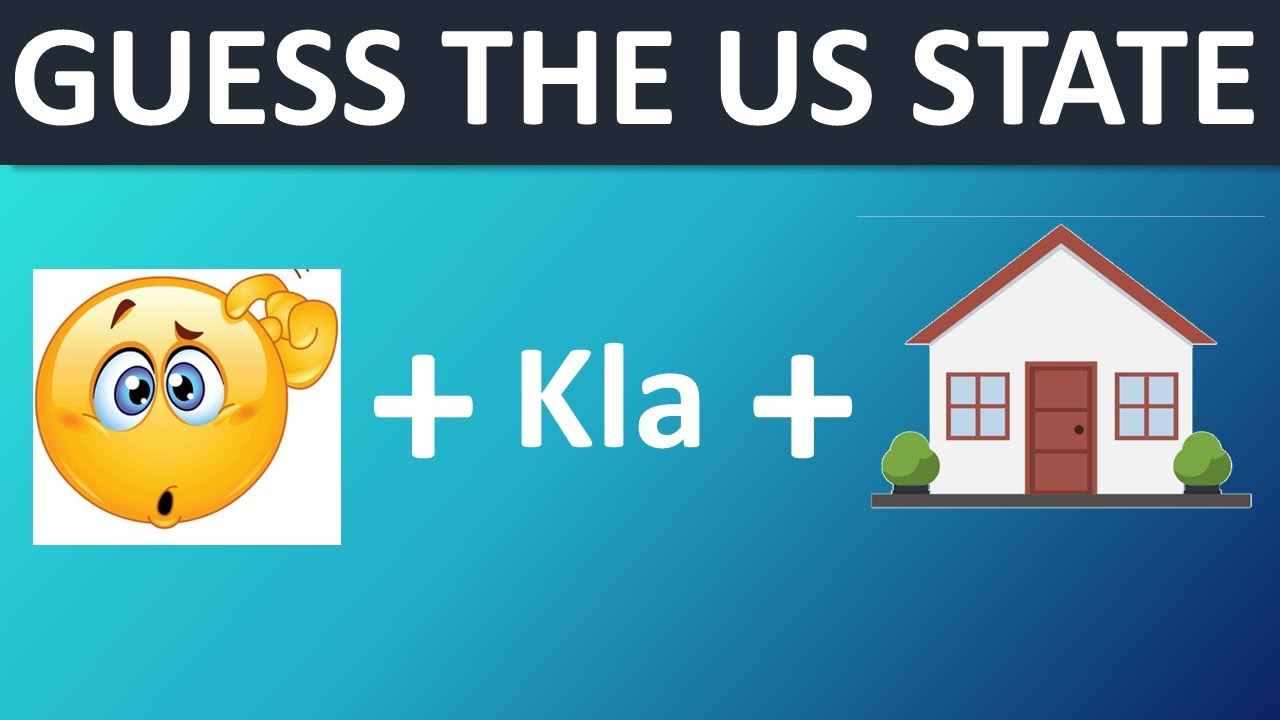 GUESS THE US STATES BY EMOJI || PART-4 || EMOJI PUZZLE GURU - YouTube