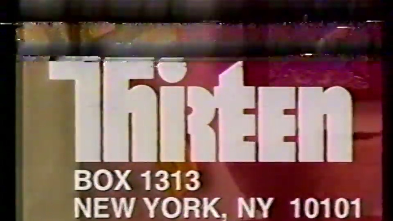 WNET Thirteen local ID (1990) [Pledge drive version] #2 - YouTube