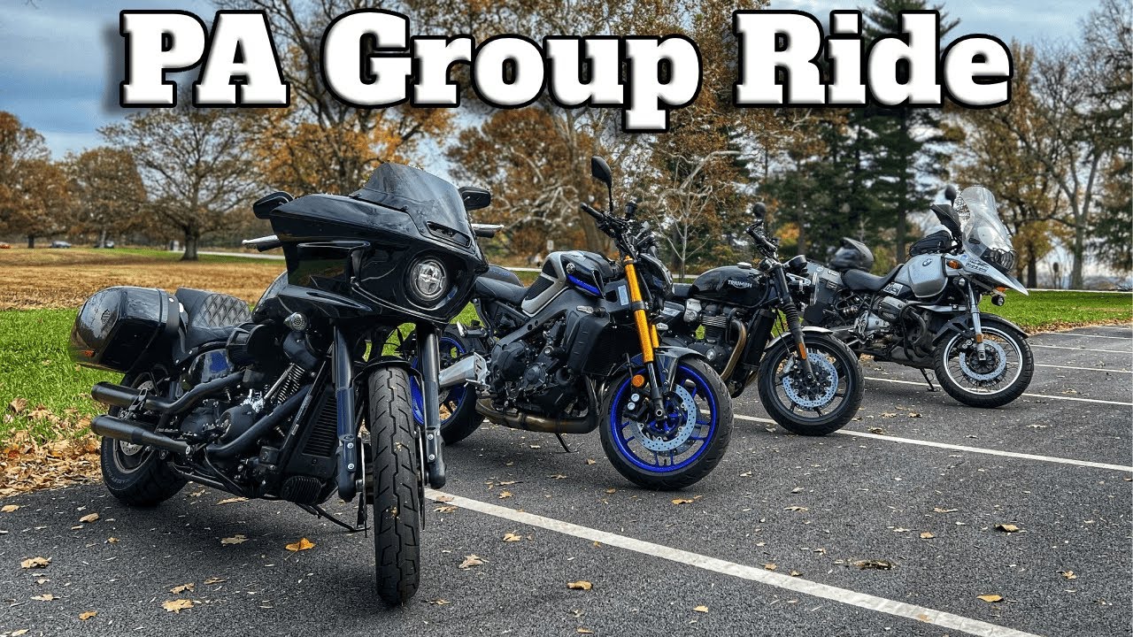 PA Motorcycle Ride - A Historic Theme - YouTube