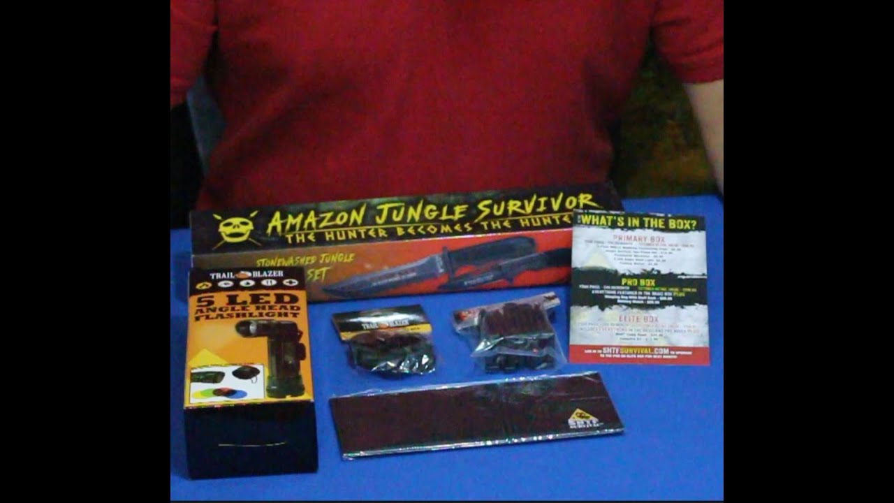 Camping & Survival - SHTF Box 7 - YouTube