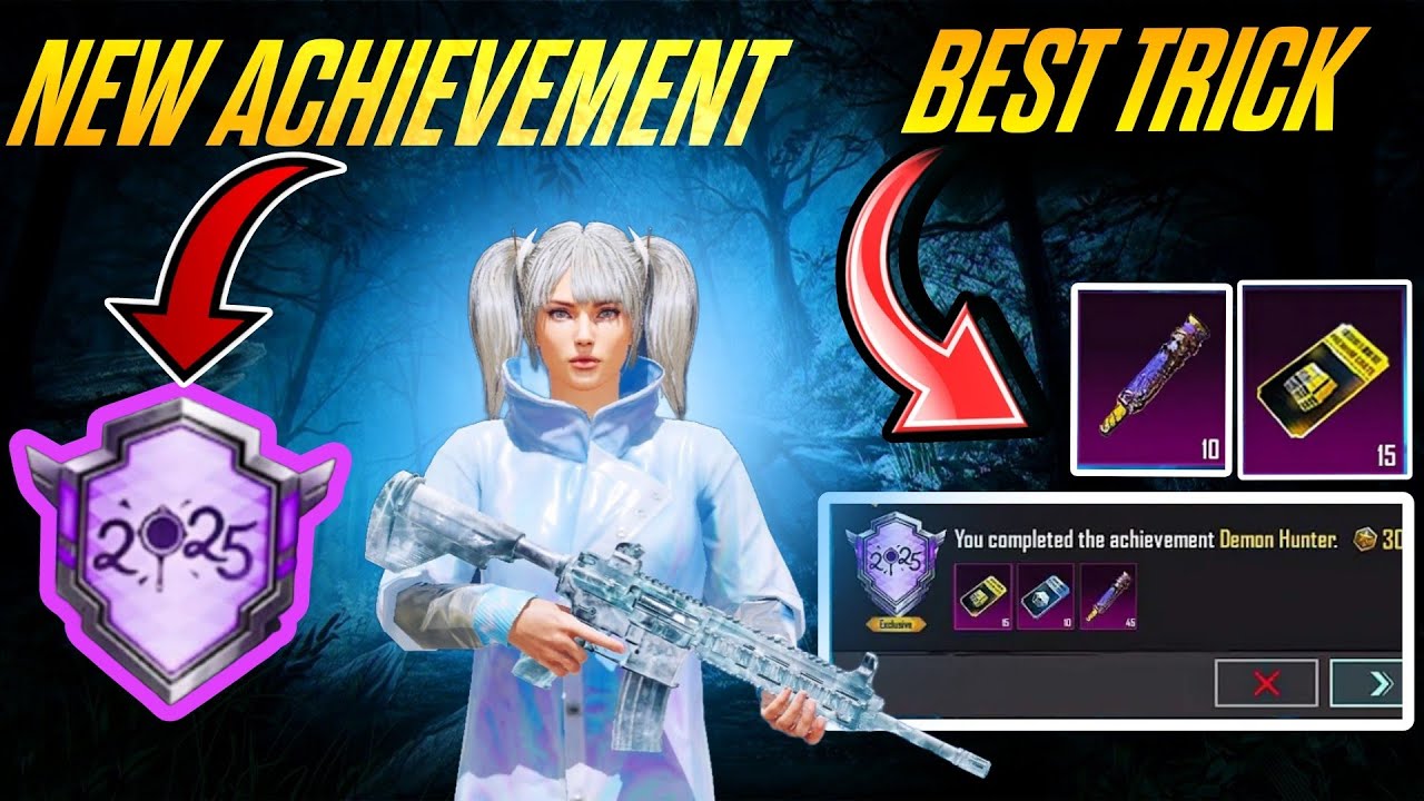 PUBG NEW ACHIEVEMENT || 2025 NEW YEAR CELEBRANT || PUBG MOBILE - YouTube