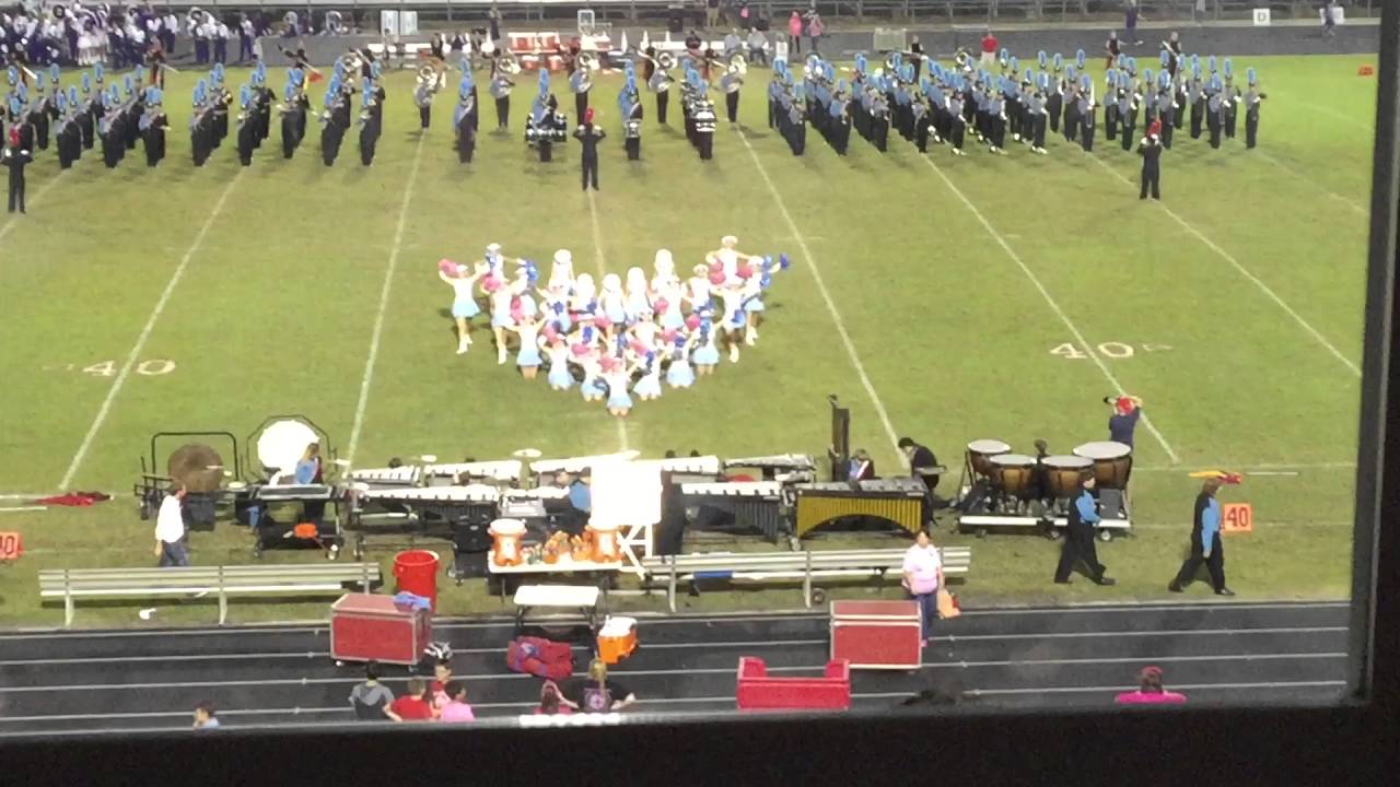 2015-2016 Pink Out Pom Field Routine - YouTube