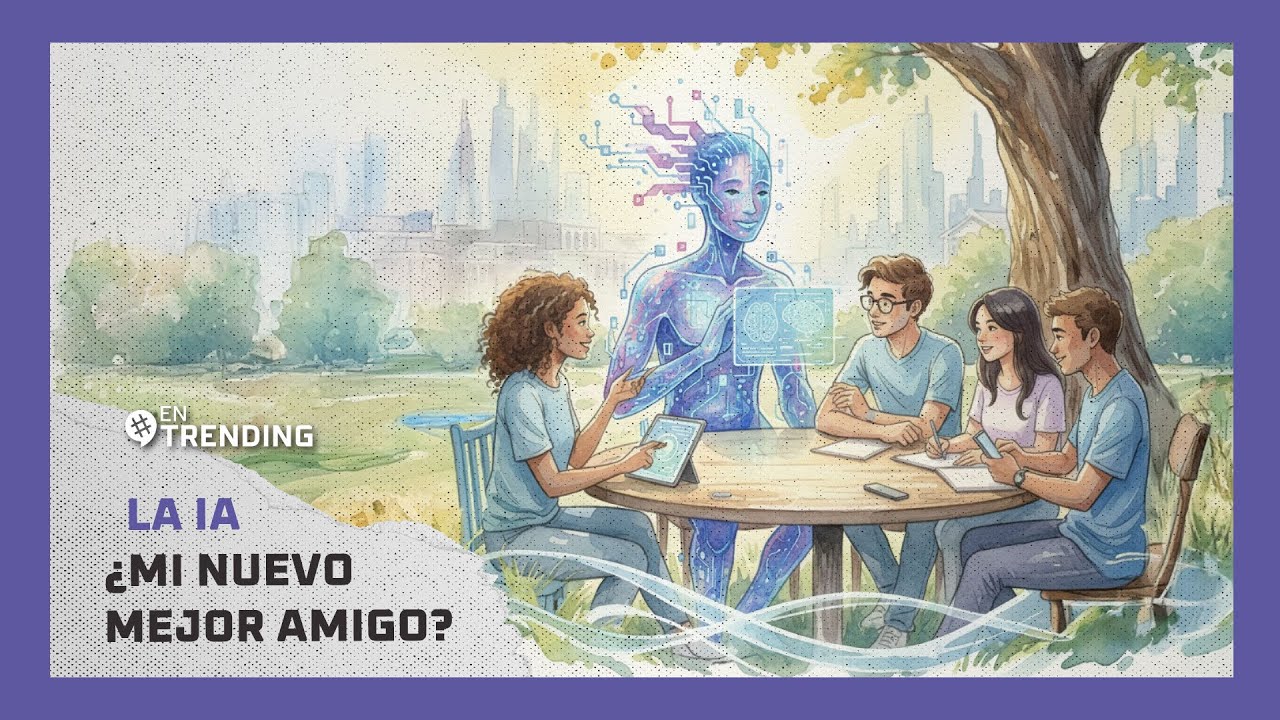 La #IA ¿Mi nuevo mejor amigo? | #EnTrending - YouTube