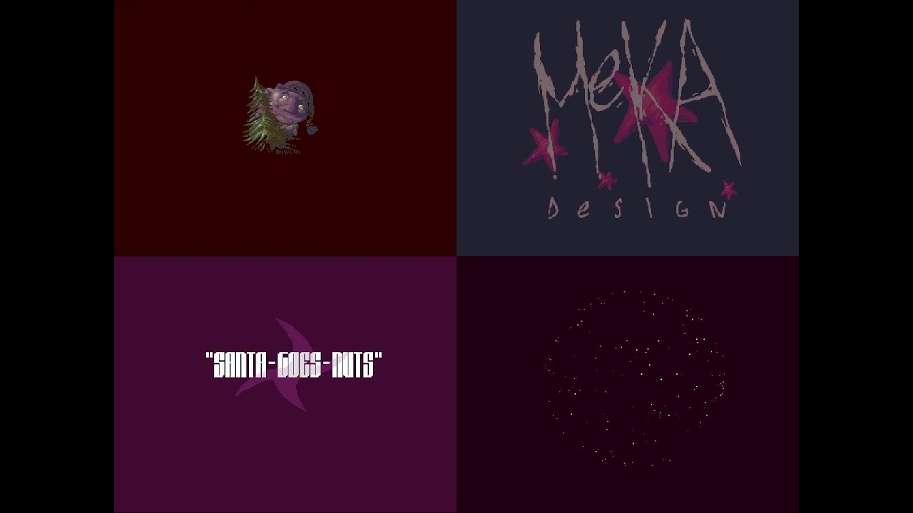 AMIGA-Demo "Meka Design: Santa Goes Nuts (Intro)" - YouTube