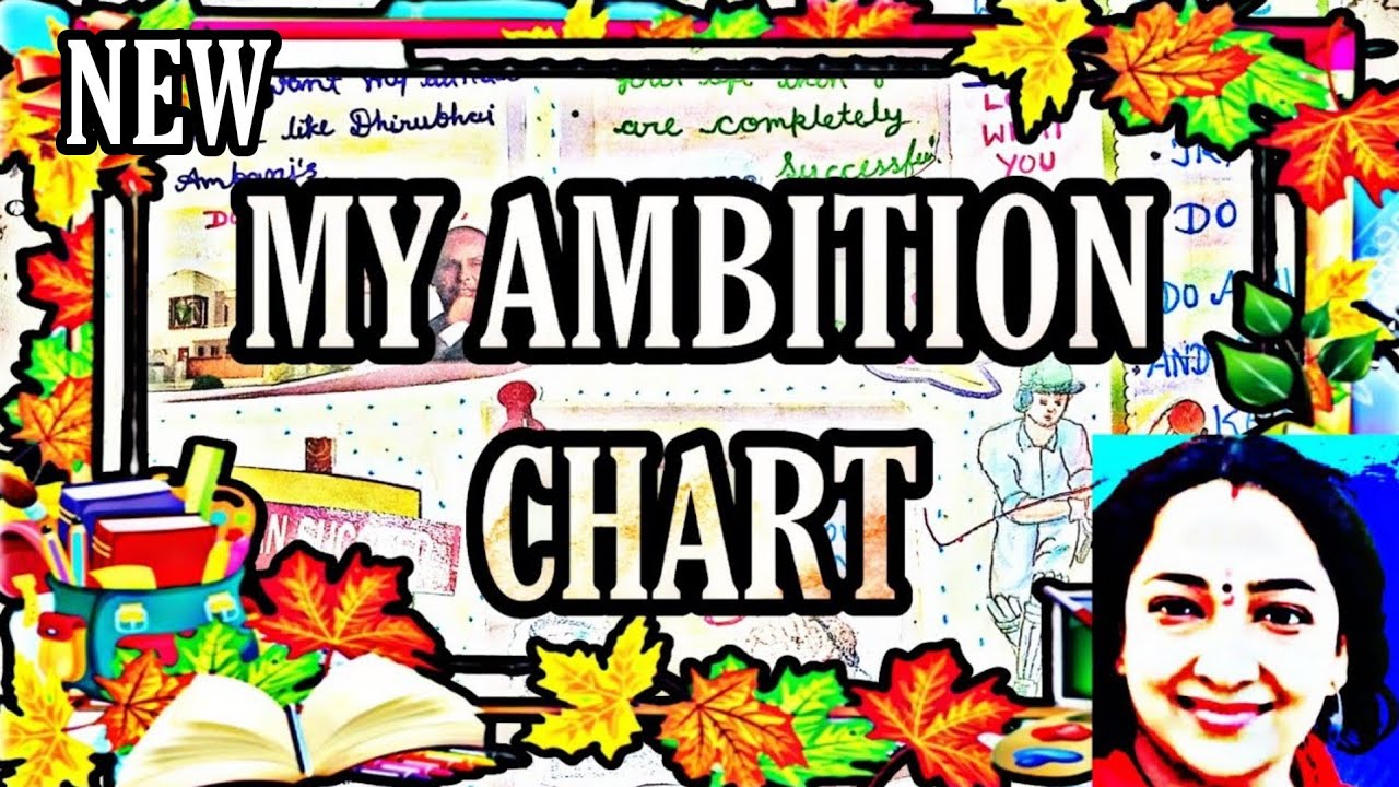 NEW !! MY AMBITION CHART ENGLISH ASSIGNMENT Idea [ 💯 ℅ Scoring ] 😍😍 ...