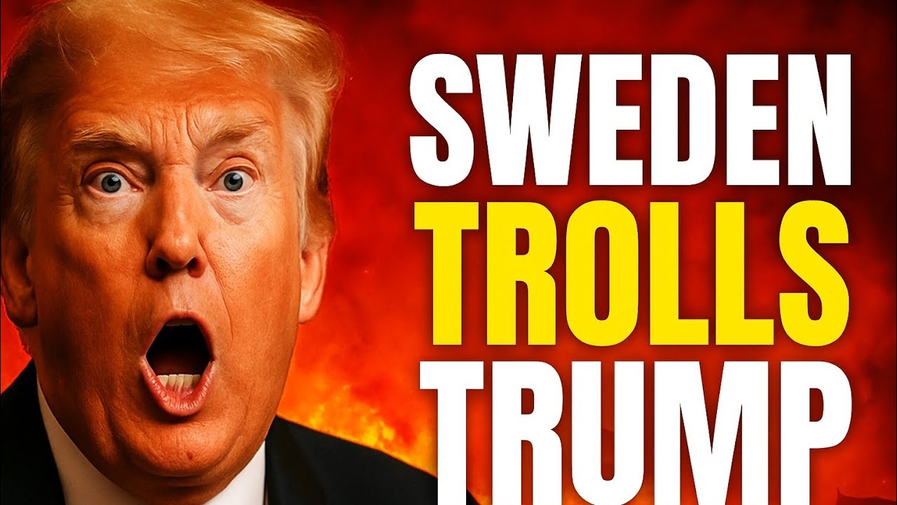 WATCH: Sweden Trolls Trump with SURPRISE Viral Video🚨 - YouTube