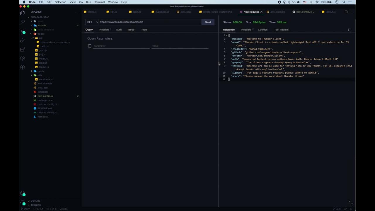 How to make API requests directly from VSCode - YouTube