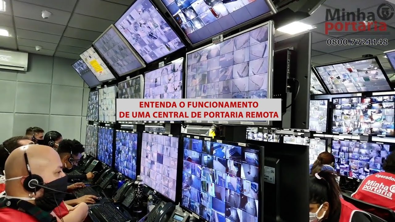 ENTENDA COMO FUNCIONA UMA CENTRAL DE PORTARIA REMOTA 📌 - YouTube