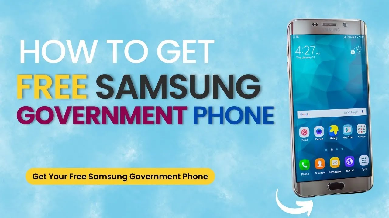 How to Get a Free Samsung Government Phone-World-Wire - YouTube