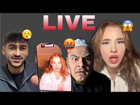 instagram live Deaf Samvok and Valya Zaim😡😱