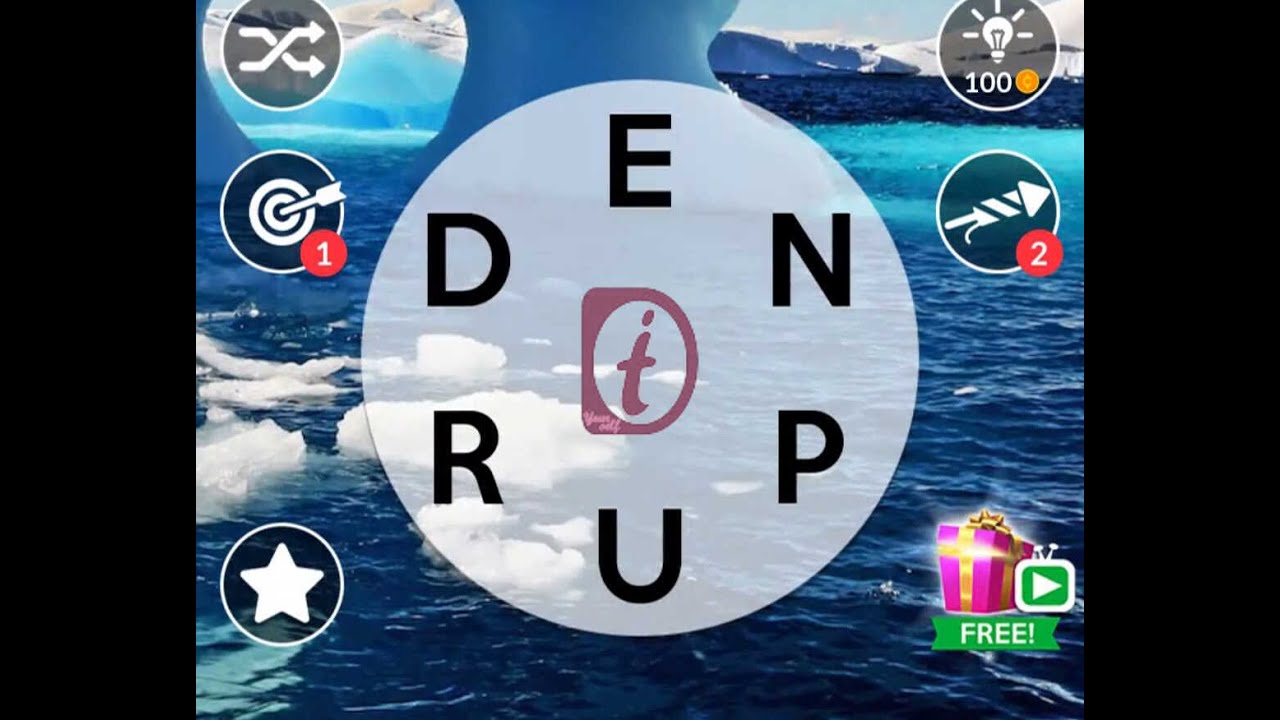 0464 Wordscapes Winter White Level 464 - YouTube