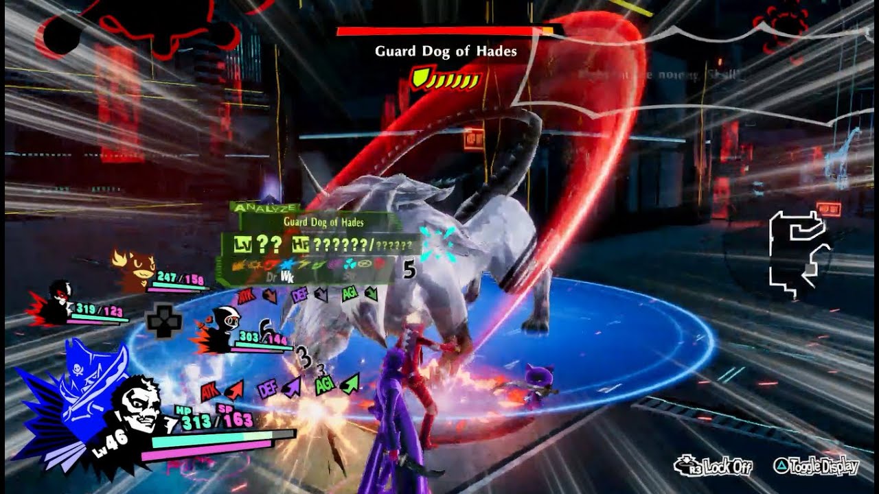 Persona 5 Strikers Guard Dog of Hades Morgana, Ryuji & Sophia Hard ...