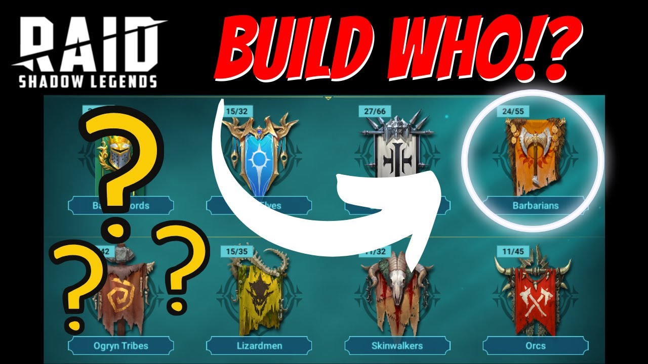 What Barbarians are actually GOOD!? Raid: Shadow Legends - YouTube