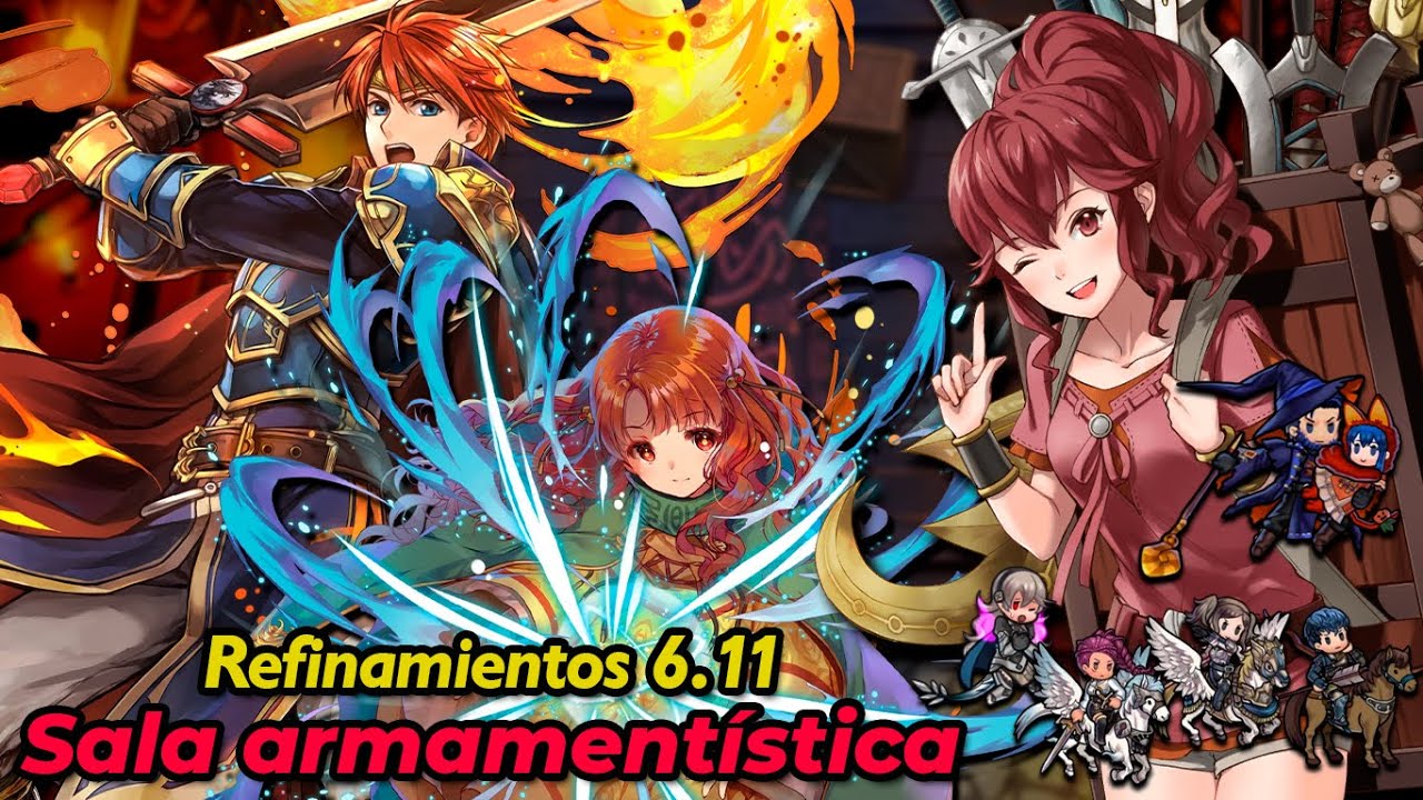 [FEH] | L!ELIWOOD, YUNE, D!HÉCTOR, F!CORRIN, PETRA Y + | Sala ...