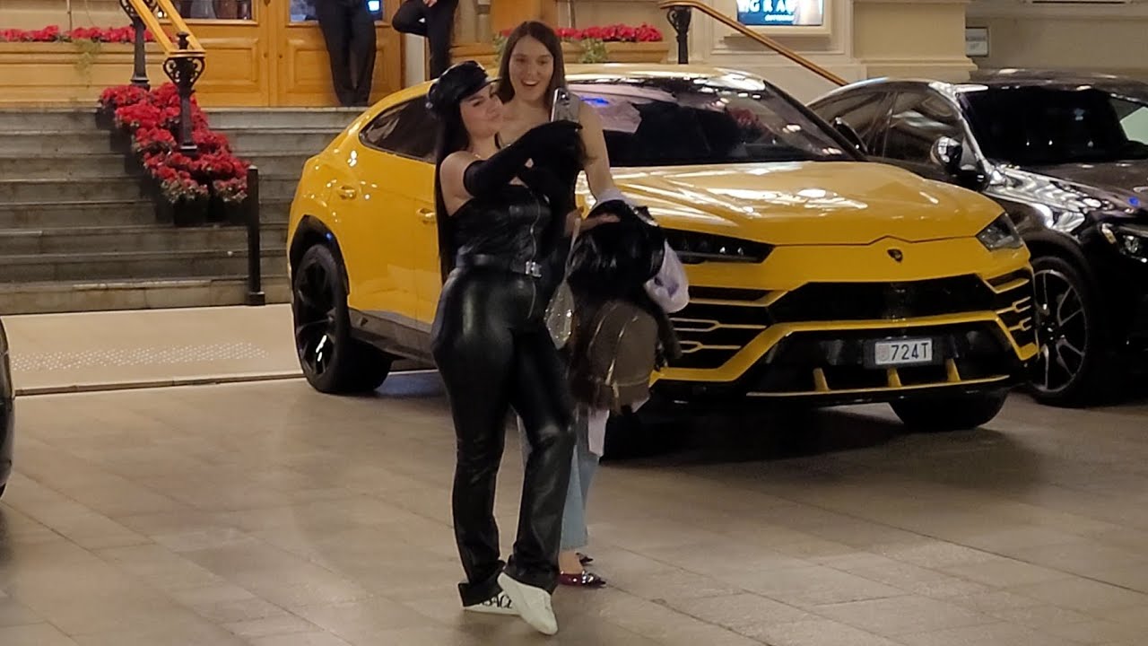 Beautiful girls & Supercars in Monaco Carspotting - YouTube