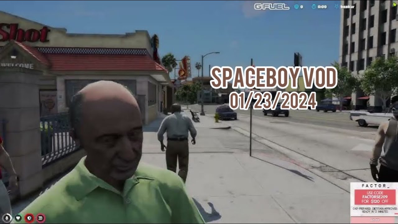 Spaceboy VOD (01/23/2024) james randal nopixel 4.0 - YouTube