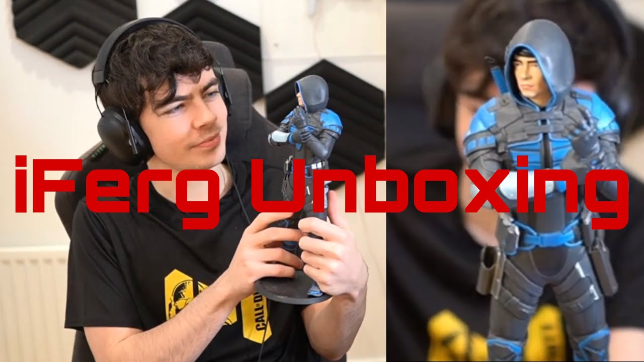 iFerg Unboxing His Character Skin - YouTube