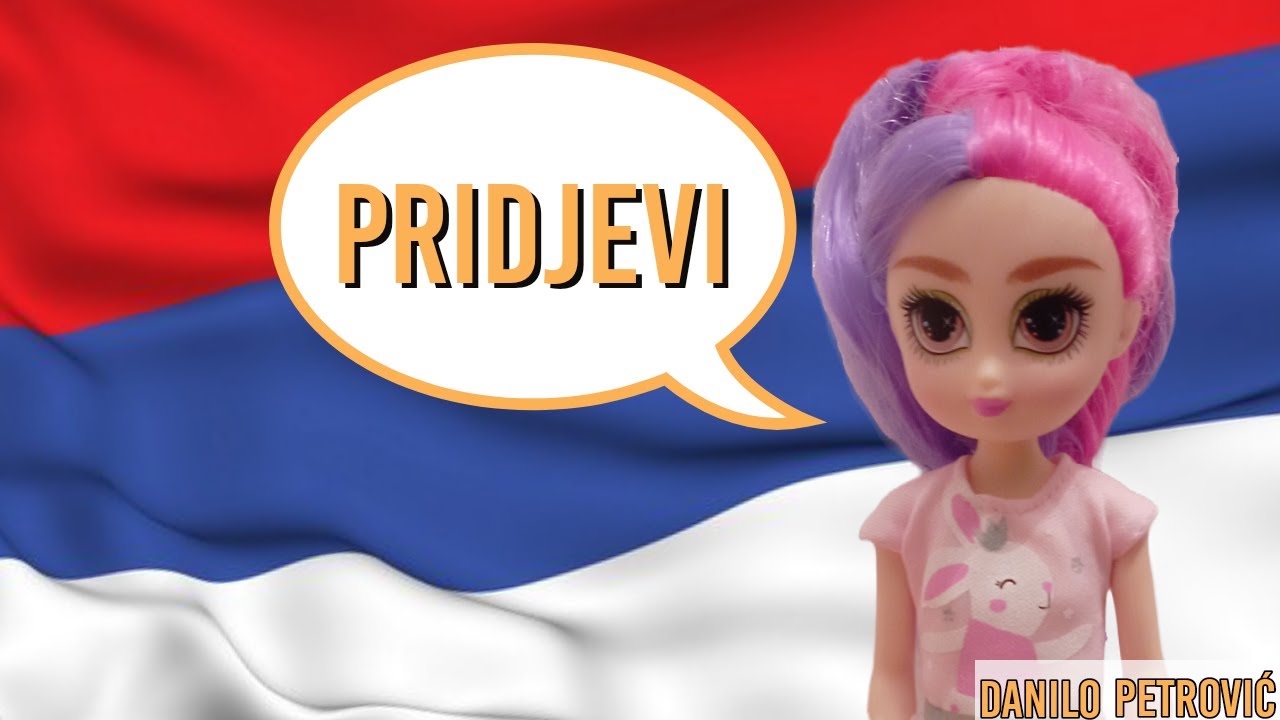 Vrste pridjeva i komparacija pridjeva - YouTube