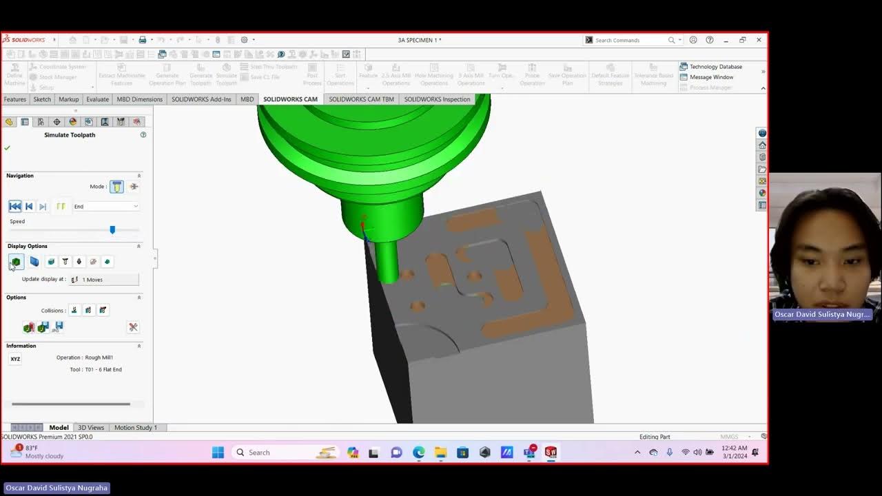 TUTORIAL MEMBUAT G-CODE DENGAN MENGGUNAKAN SOLIDWORKS UNTUK MESIN ...