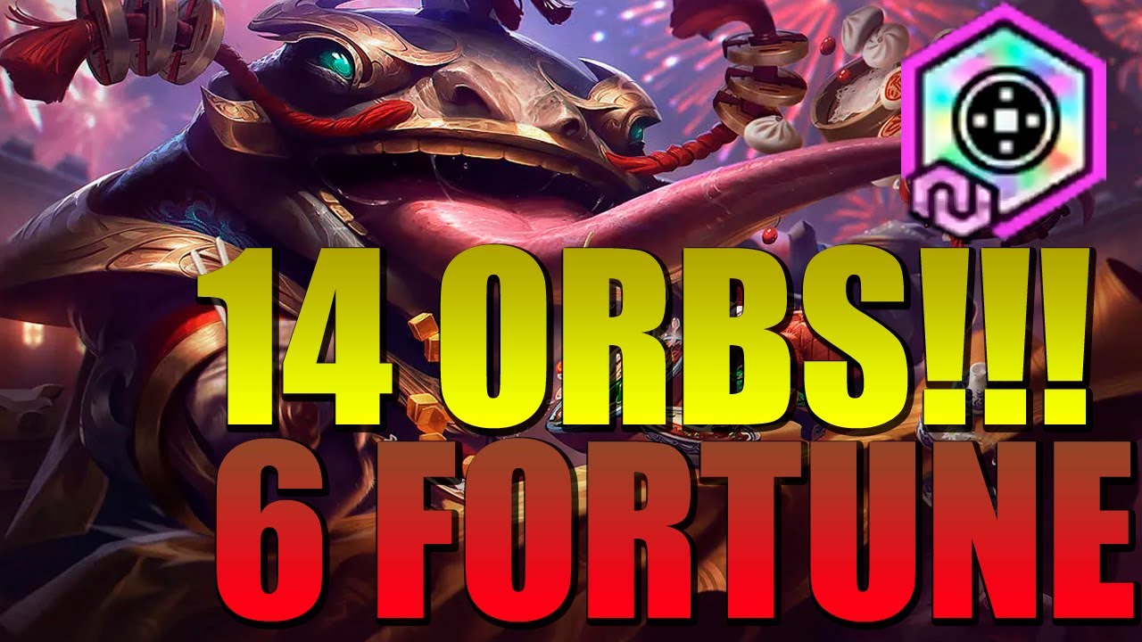 6 Fortune I GOT 14 ORBS!!! TFT comp | TFT SET 4 Fates PBE | Teamfight ...