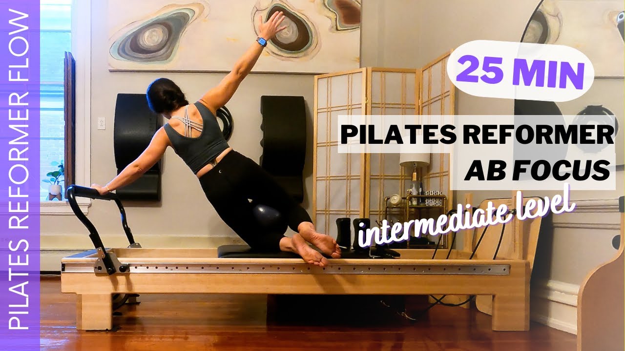 PILATES REFORMER Ab Intense Workout | 25 Min | Ab Focus | Intermediate ...