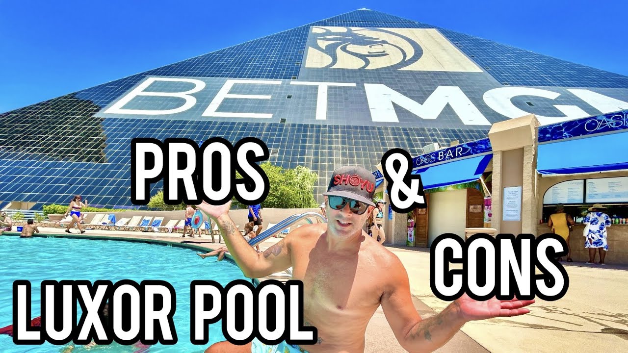 Pro's Con's Luxor POOL - Las Vegas Update - YouTube
