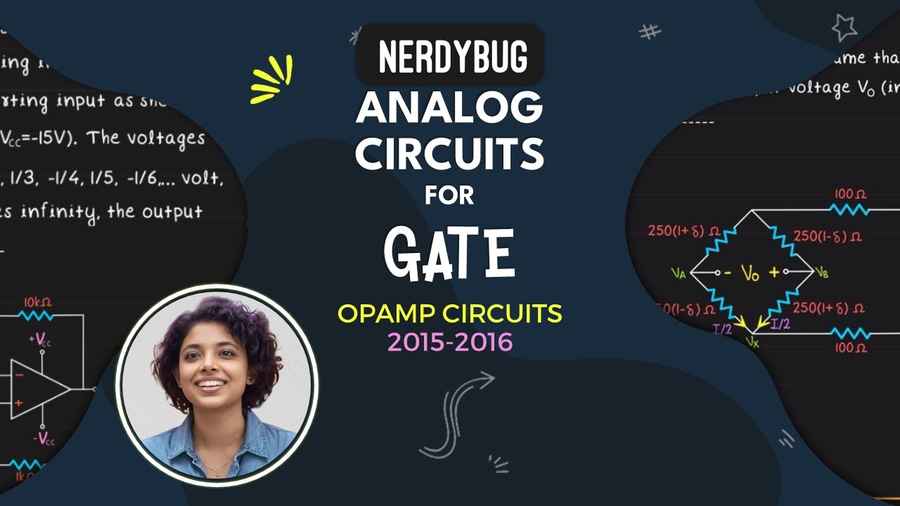 Gate Questions on OpAmp Circuits 3 | 2015-2024 | GATE PYQ | GateBusters ...