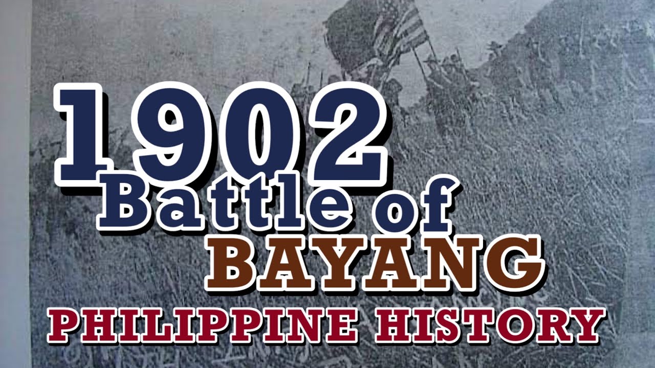 1902 Battle of Bayang, Philippine History - YouTube