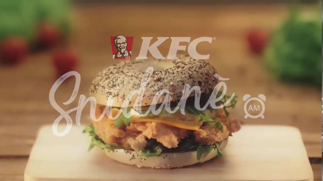 KFC SNÍDANĚ ! - YouTube