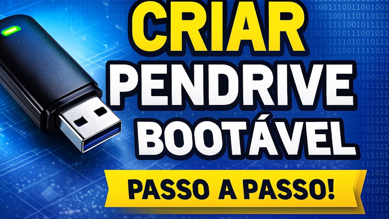 Como Criar Pendrive de Boot com Windows: Tutorial Completo e Simples! - YouTube