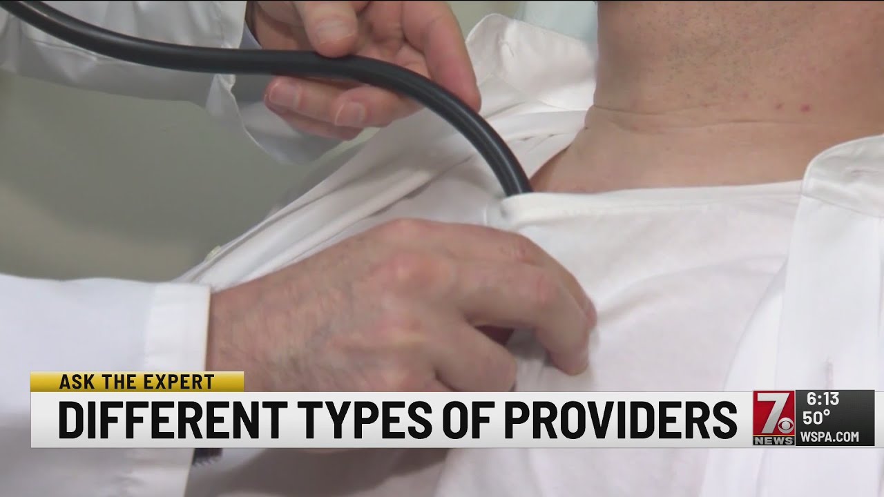 Understanding the different types of health care providers - YouTube