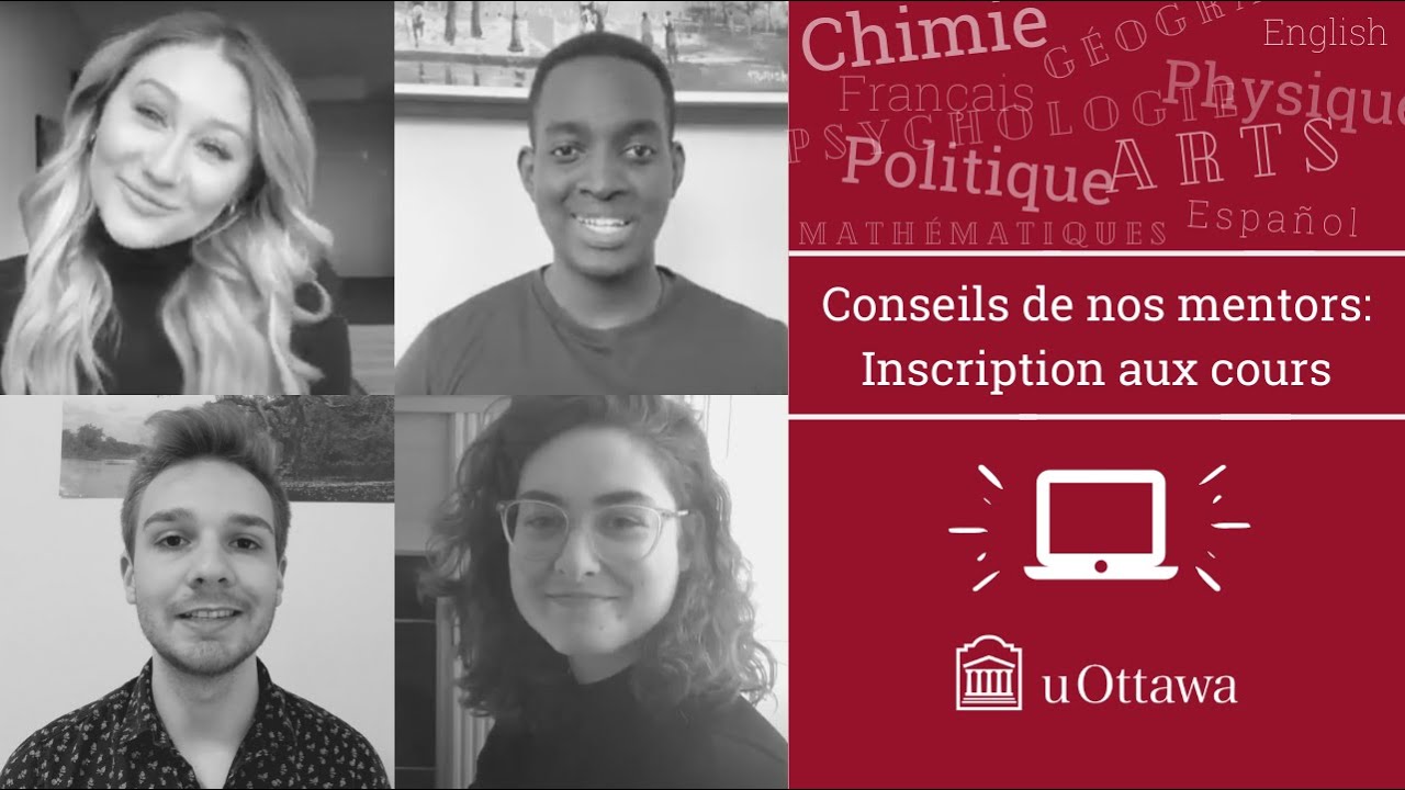 Conseils pour l'inscription aux cours | uOttawa - YouTube
