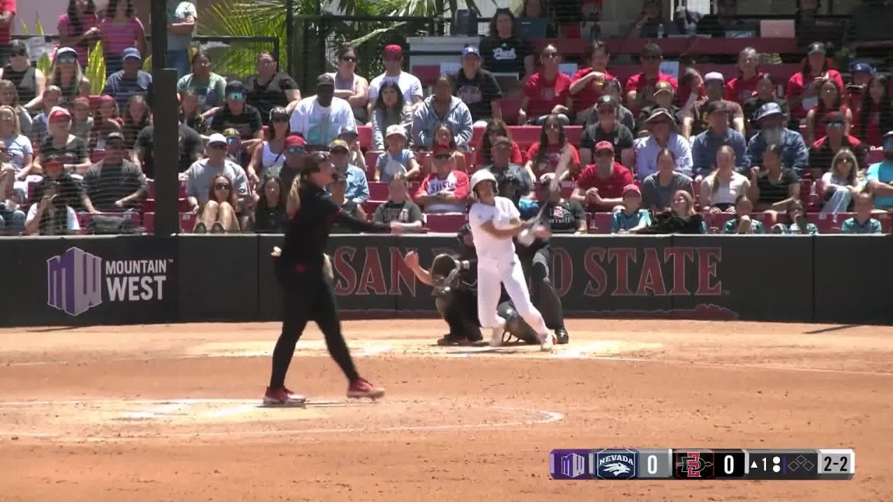 HIGHLIGHTS: Nevada at San Diego State Softball 4/28/2024 - YouTube