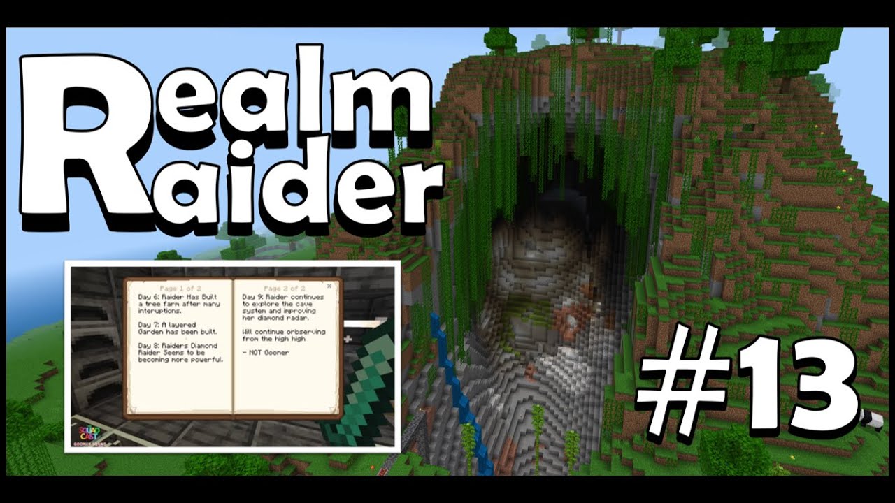 Realm Raider: Full of Surprises! - EP 13 #minecraft - YouTube