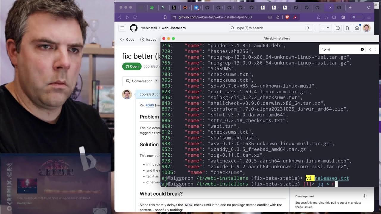 Live Coding Hangout: Webi Update #43: TODONE-ing a few TODOs before real work - YouTube