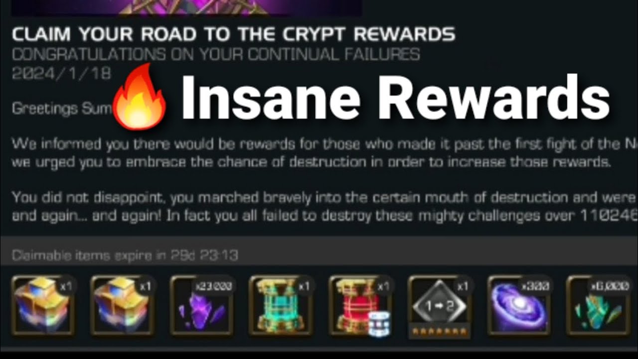 Road To The Crypt Rewards are OUT!!! Marvel Contest of Champions ...