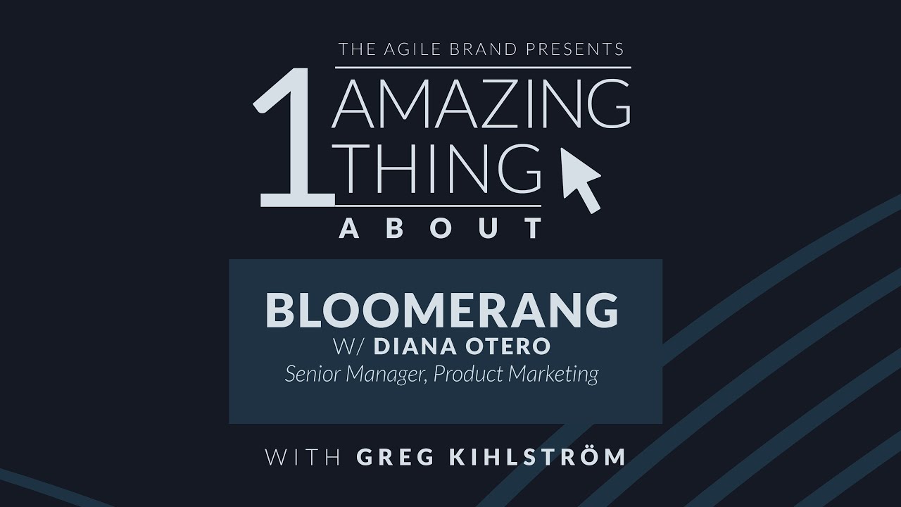 #15: One Amazing Thing About Bloomerang with Diana Otero - YouTube