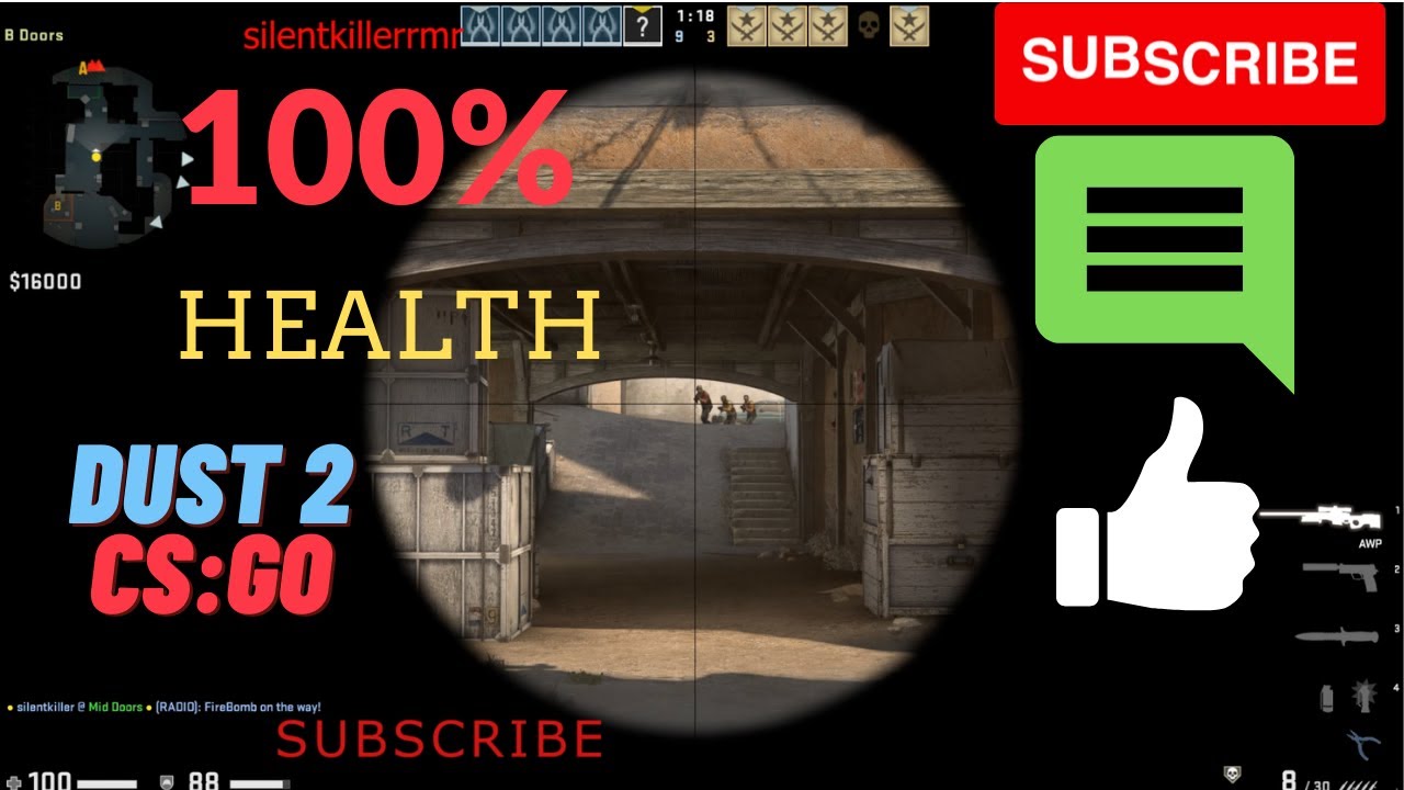 Counter-Strike || BOT || CS: GO || COMPETITIVE || DUST2 || 4K60FPS ...