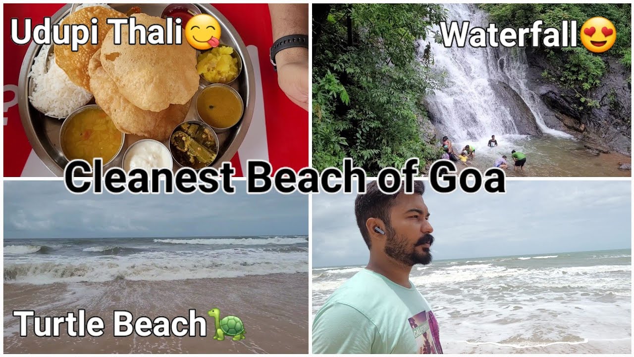 Goa Series | Vlog 4 | Galgibag Beach | Bamanbudo Waterfall | Western ...