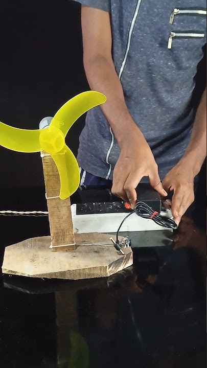 How To Make Table Fan At Home Easy | HOMEMADE Table Fan Making | Using 775 Motor #shorts - YouTube