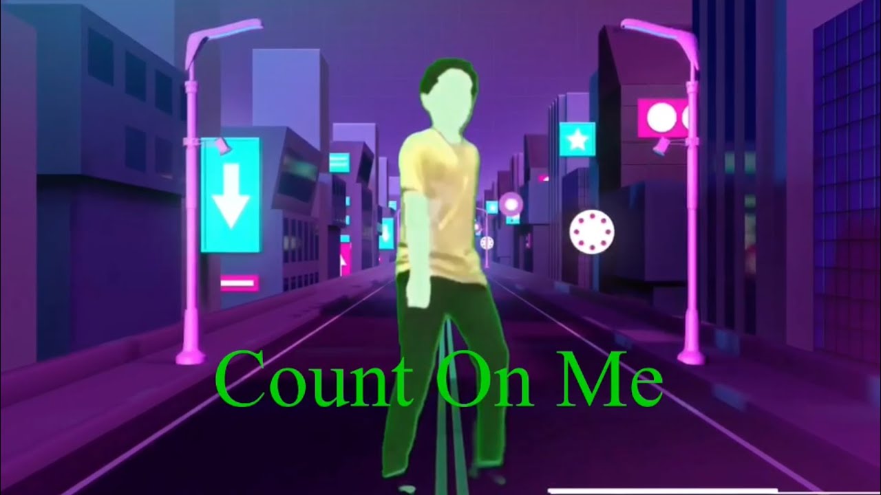 Count On Me by Bruno Mars Just Dance Jakey Fanmade - YouTube